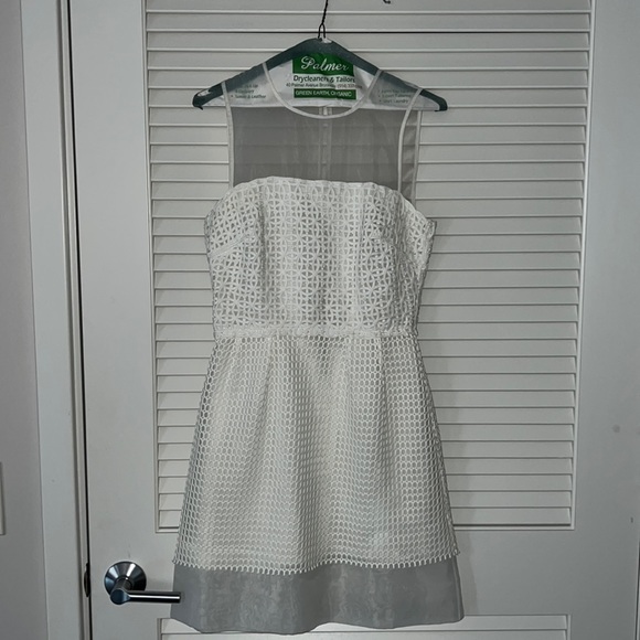 French Connection | Dresses | French Connection White Mini Dress With ...